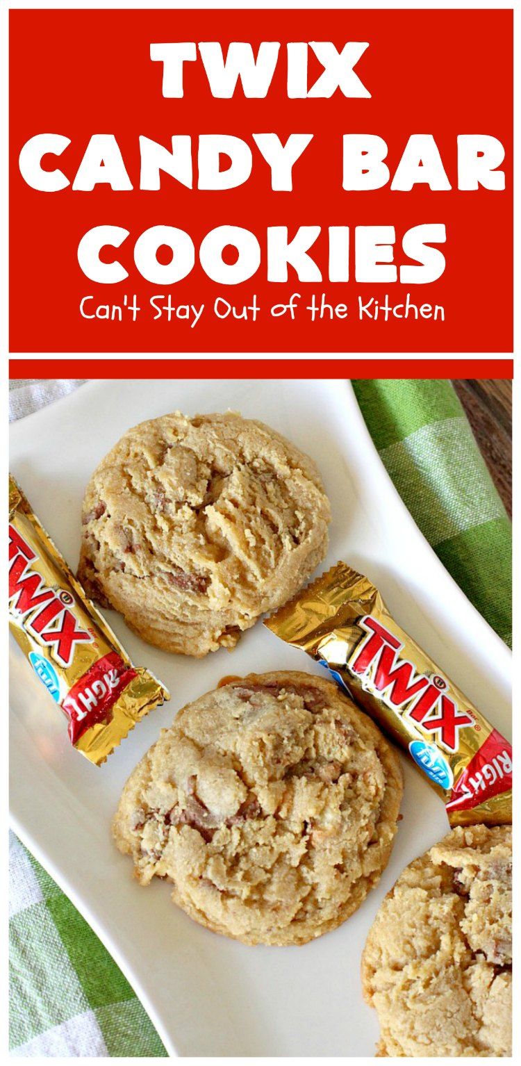 Twix Candy Bar Cookies Recipe Candy Bar Cookies Candy Bar Recipe Cookie Bars
