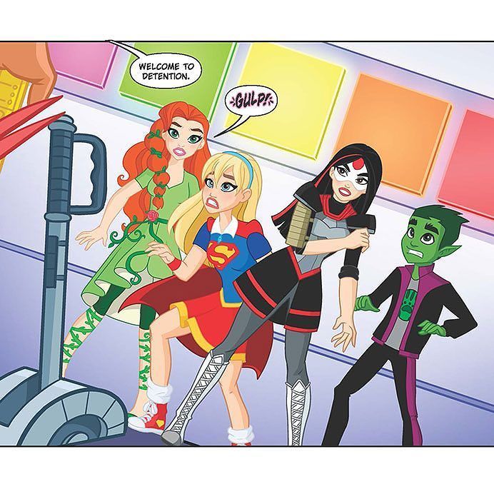 Welcome To Detention Dc Super Hero Girls Past Times At Super Hero