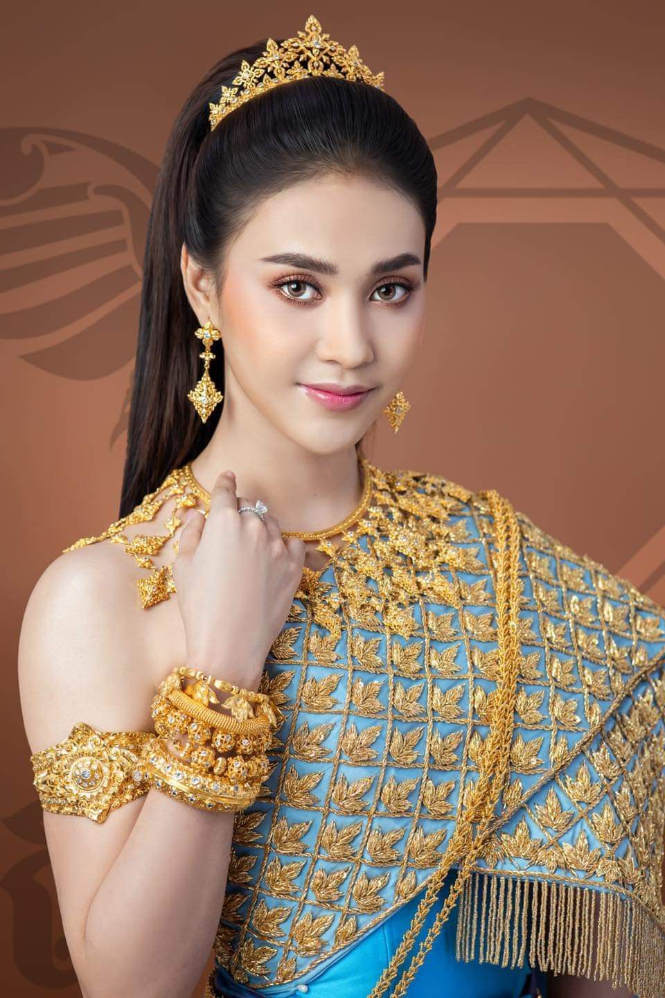 🇰🇭 Cambodia Traditional Wedding Outfit 🇰🇭 Amazing Cambodia Costume ️