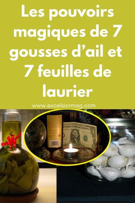 Voici comment utiliser 7 gousses d’ail et 7 feuilles de laurier pour ... Voici comment utiliser 7 gousses d’ail et 7 feuilles de laurier pour ...