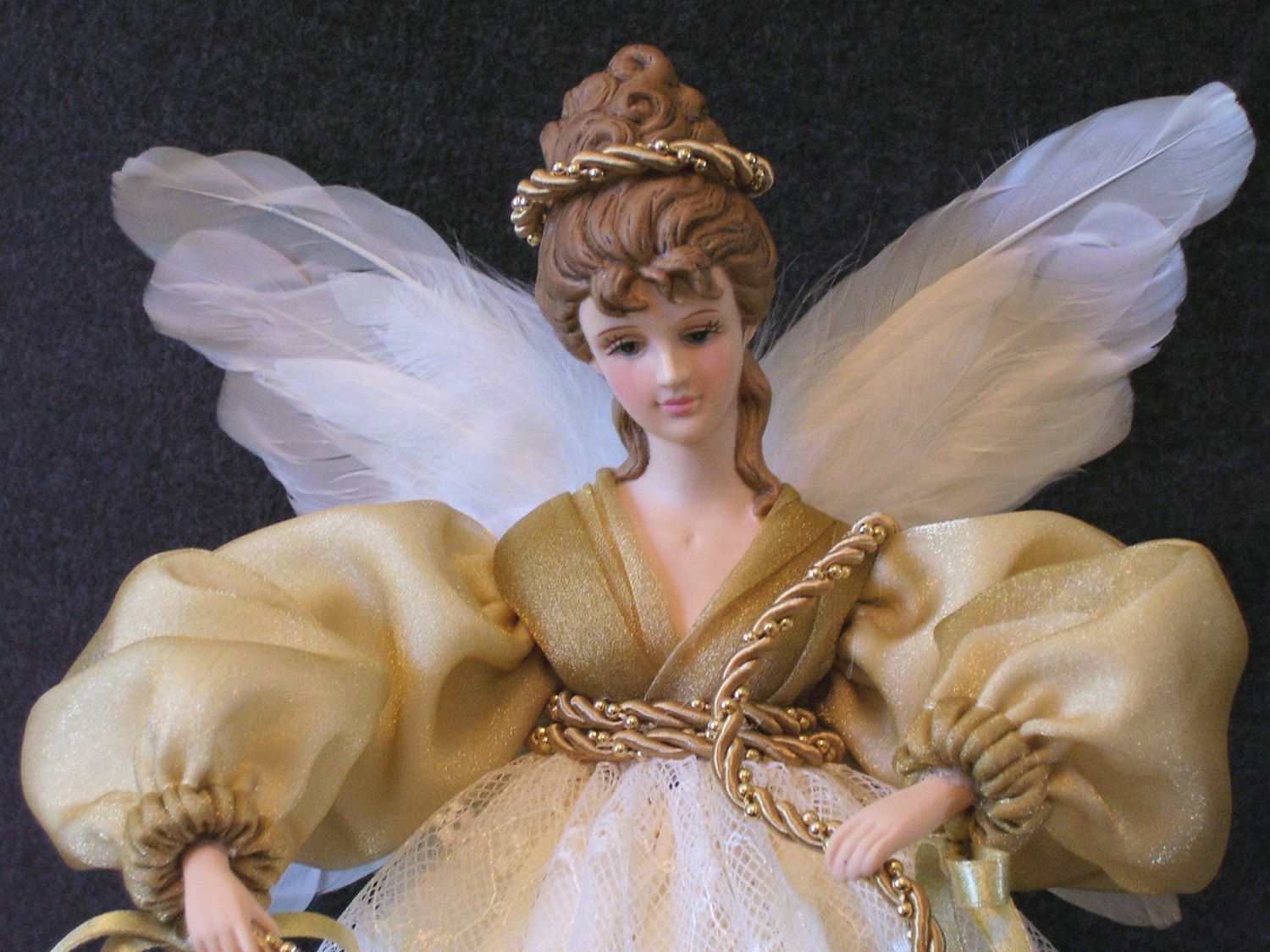 Tree Top Angel Vintage Porcelain Tree Topper Special Order Etsy