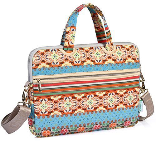 Kayond Canvas Ultraportable Water Resistant Laptop Carrying Case