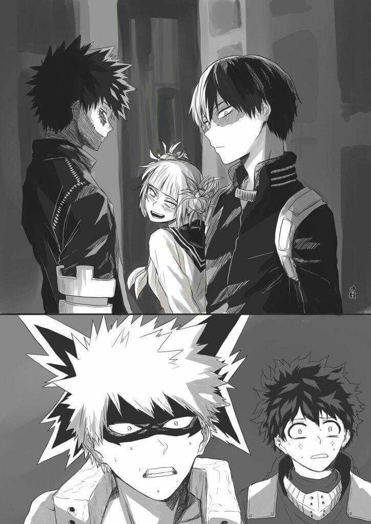 My Hero Academia Todoroki Shoto Izuku Midoriya Katsuki Bakugo Himiko Toga Dabi My Hero