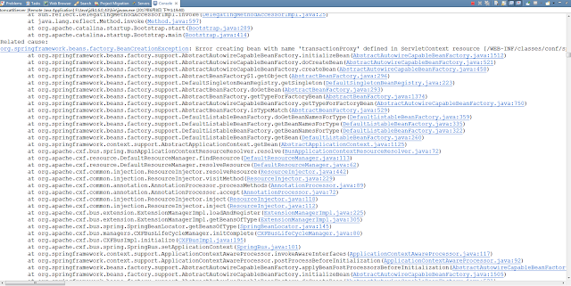 Solving Org Springframework Beans Factory Beancreationexception Error