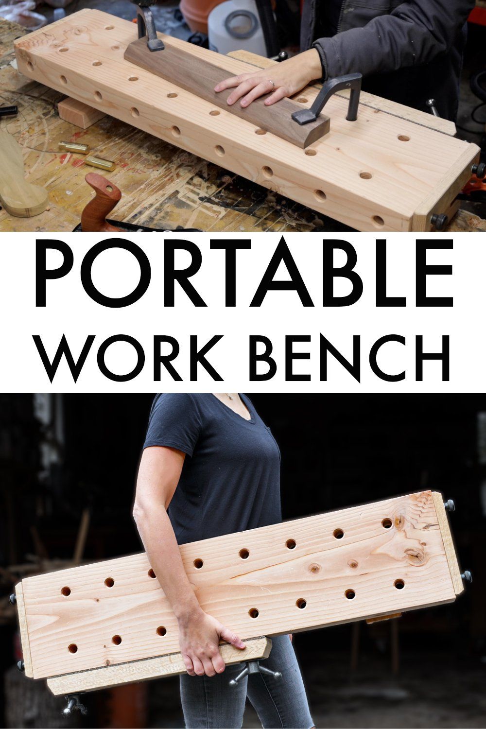 Portable Workbench — 3x3 Custom Portable Workbench Workbench Plans Diy Workbench
