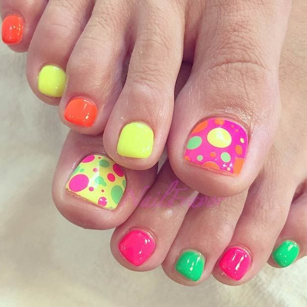 51 Adorable Toe Nail Designs For This Summer Summer Toe Nails Toe