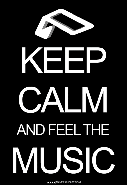 Keep Calm And Feel The Music Music Quote Keep Calm Animated Music Quote Keep Calm