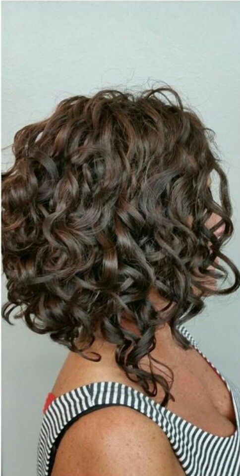 Pin On Mom Curls Styles And Colors Curly Hair Photos Inverted Bob