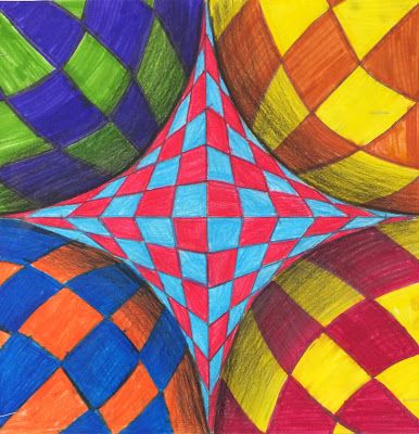 Op Art | Op art projects, Op art lessons, Math art Op Art | Op art projects, Op art lessons, Math art