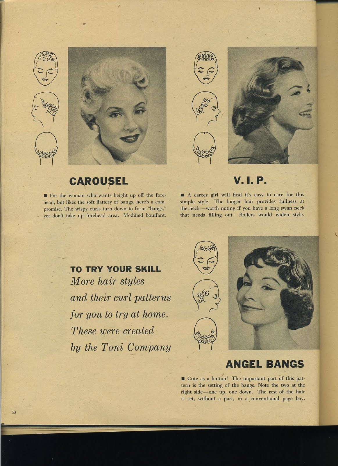 This Pin Curl Pattern For Angel Bangs Is Beyond Adorable Short