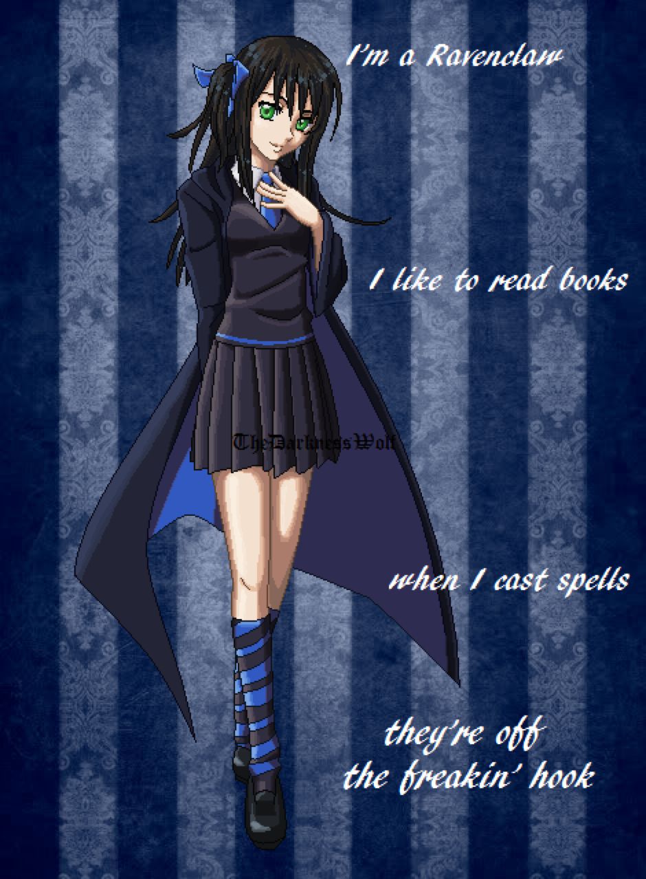 Im A Ravenclaw By Thedarknesswolf On Deviantart Ravenclaw Harry Potter Harry Potter Oc