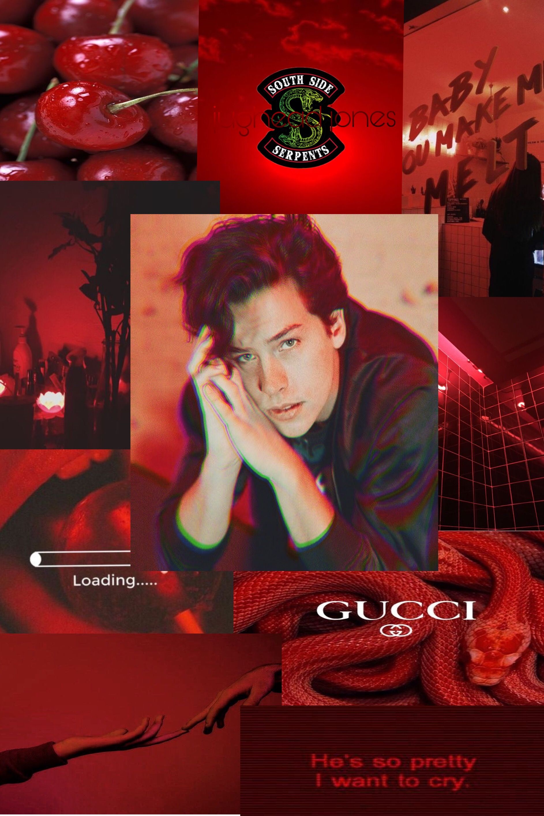 Jughead Jones Cole Sprouse Aestheticred Aesthetic Riverdale