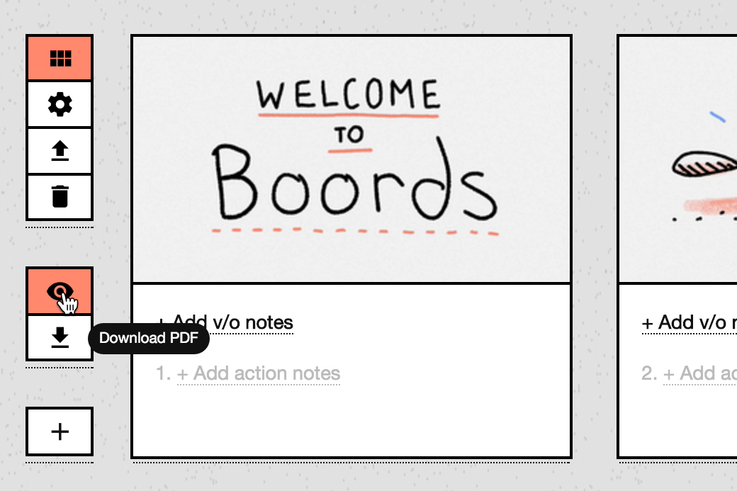 Boords Is A Web Based Tool For Making Perfect Storyboards Quickly And