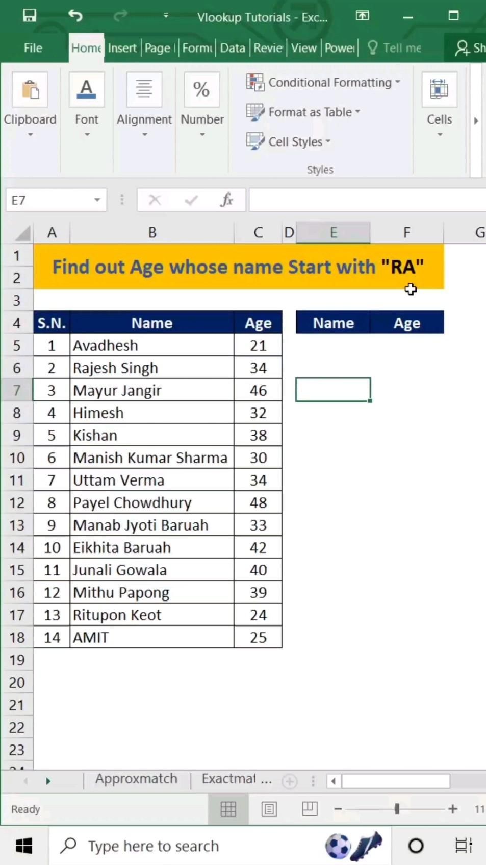 Vlookup With Wildcart Excelwithavi Msexcel Exceltips Advancedexcel Artofit