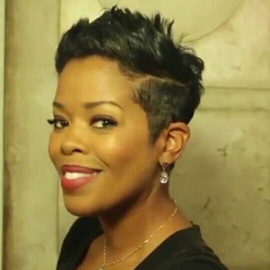 Malinda Williams Mane Taming Tutorial 11 Edgy Short Hair Short Hair Cuts Short Hair Styles
