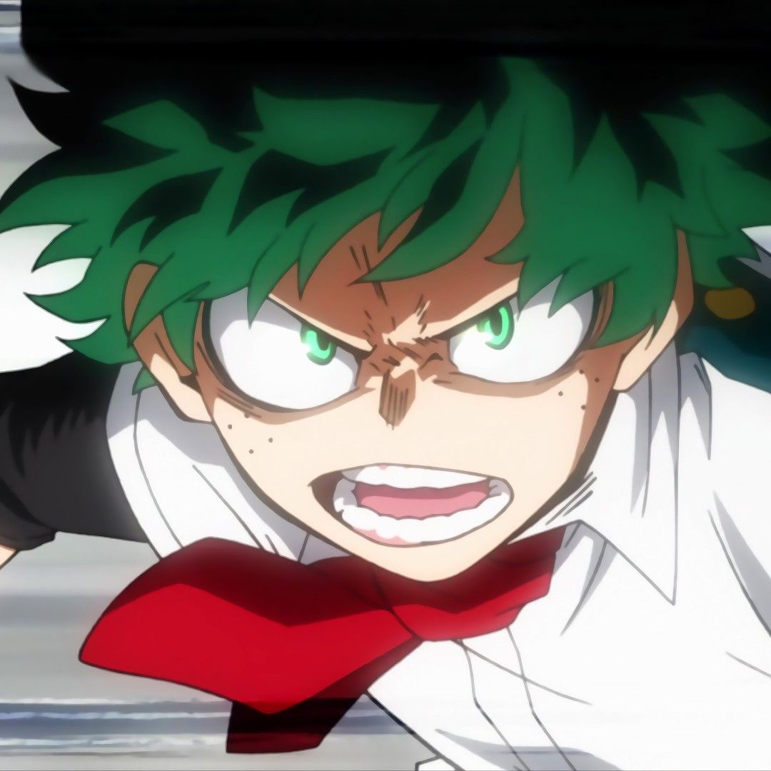 Izuku Midoriya Screencaps Anime Hero My Hero Academia Manga