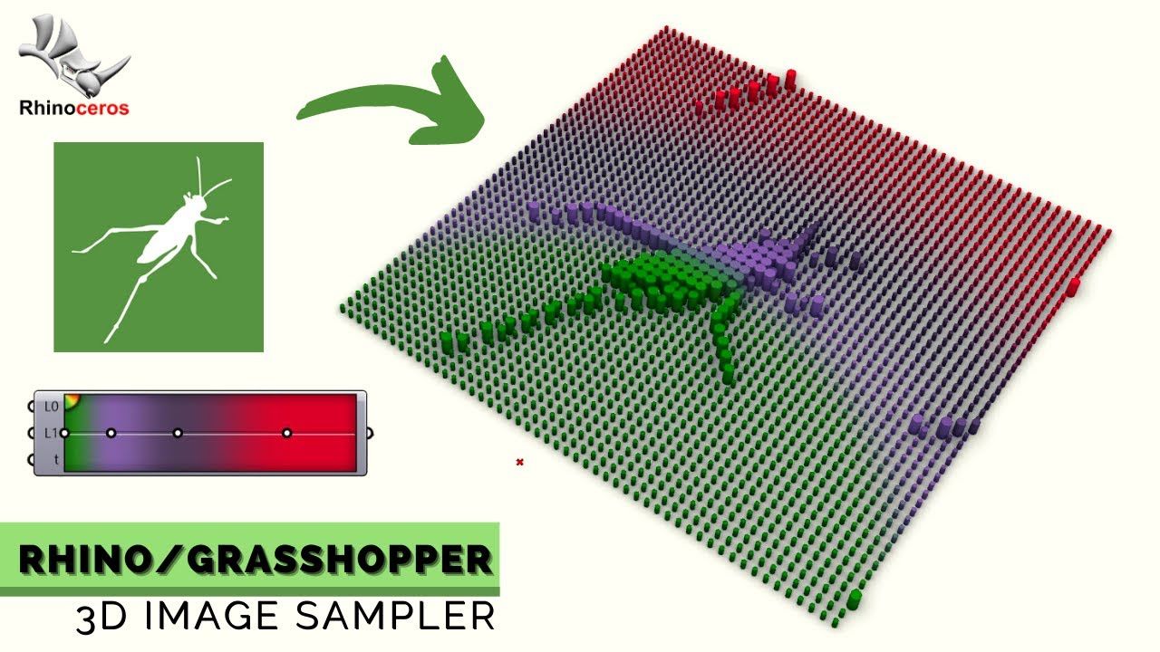 Grasshopper Script 3d Image Sampler Tutorial Make Design Parametric Architecture
