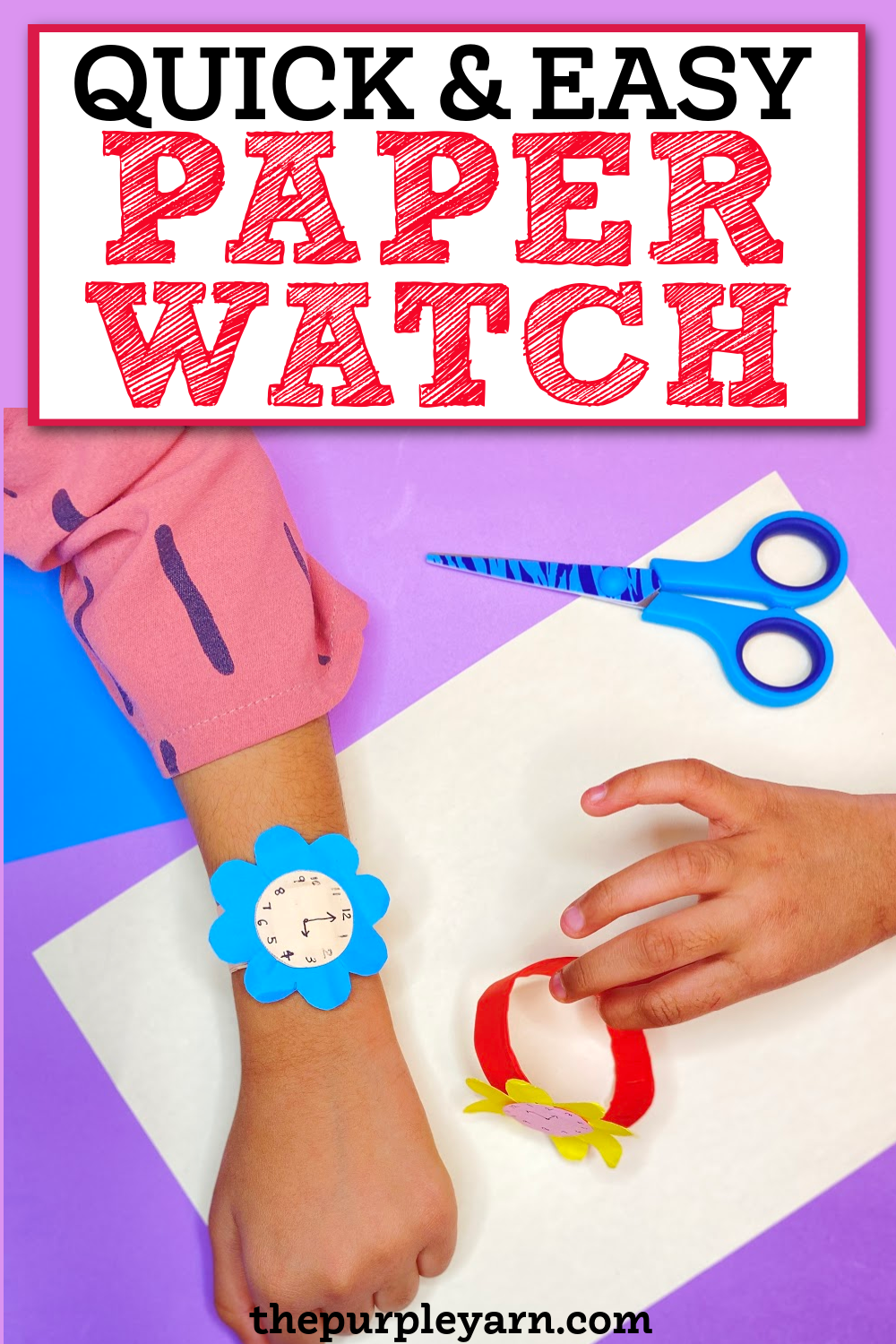 How To Make An Easy Paper Watch Step By Step Photo Tutorial Artofit