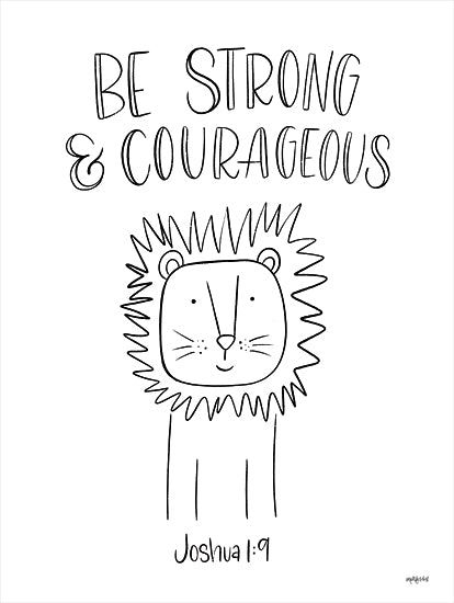 Imperfect Dust Dust640 Dust640 Be Strong And Courageous 12x16 Be