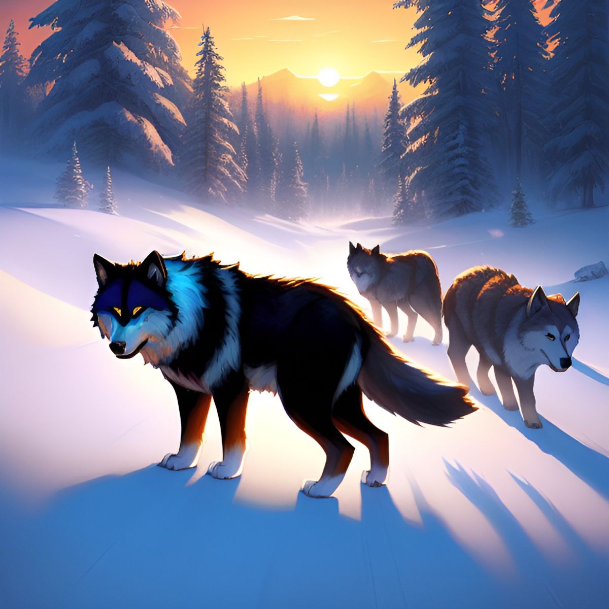 Twilight Wolf Pack Cute Wolf Drawings Wolf Character Wolf Pictures Wolf Art Wolves Picture