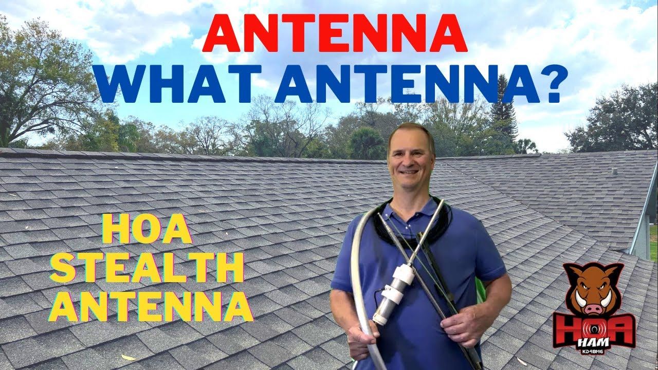 Stealth HF Antenna the HOA will NEVER Find in 2023 | Ham radio antenna ... Stealth HF Antenna the HOA will NEVER Find in 2023 | Ham radio antenna ...