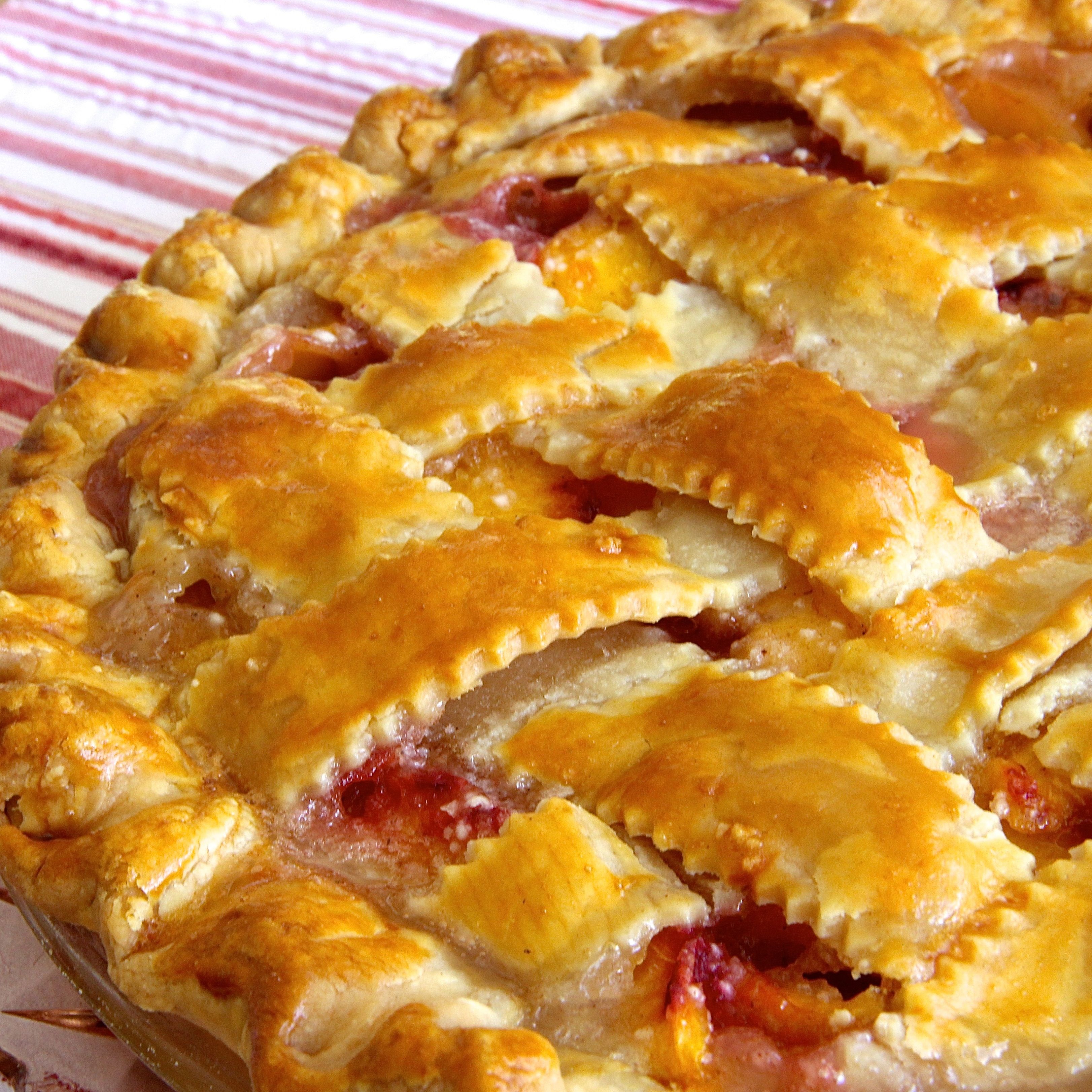 Avoid Mushy Peach Pie Crust With This Genius Lattice Trick