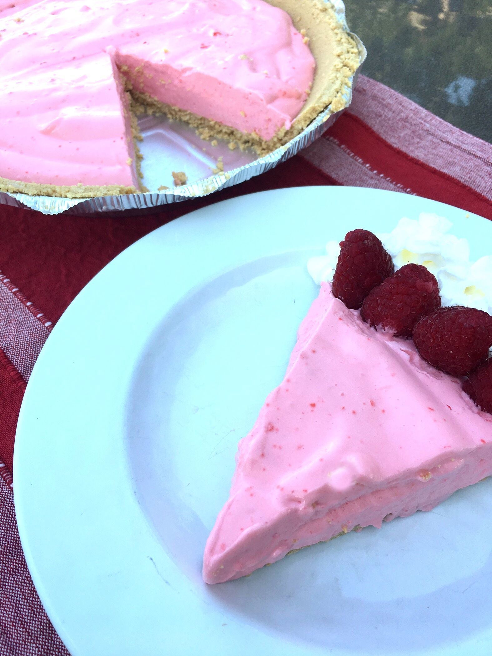 Summer Ice Box Pie Is Cool Fruity Refreshingly And Only 7 Smartpoints On Weight Watchers
