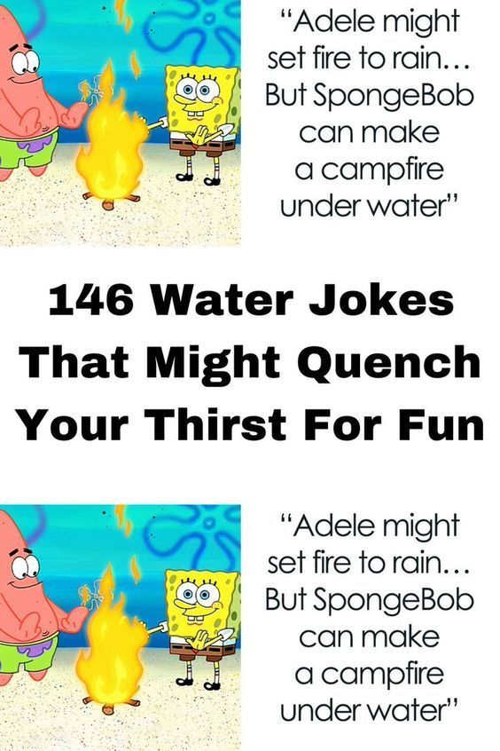 146 water jokes that might quench your thirst for fun – Artofit 146 water jokes that might quench your thirst for fun – Artofit