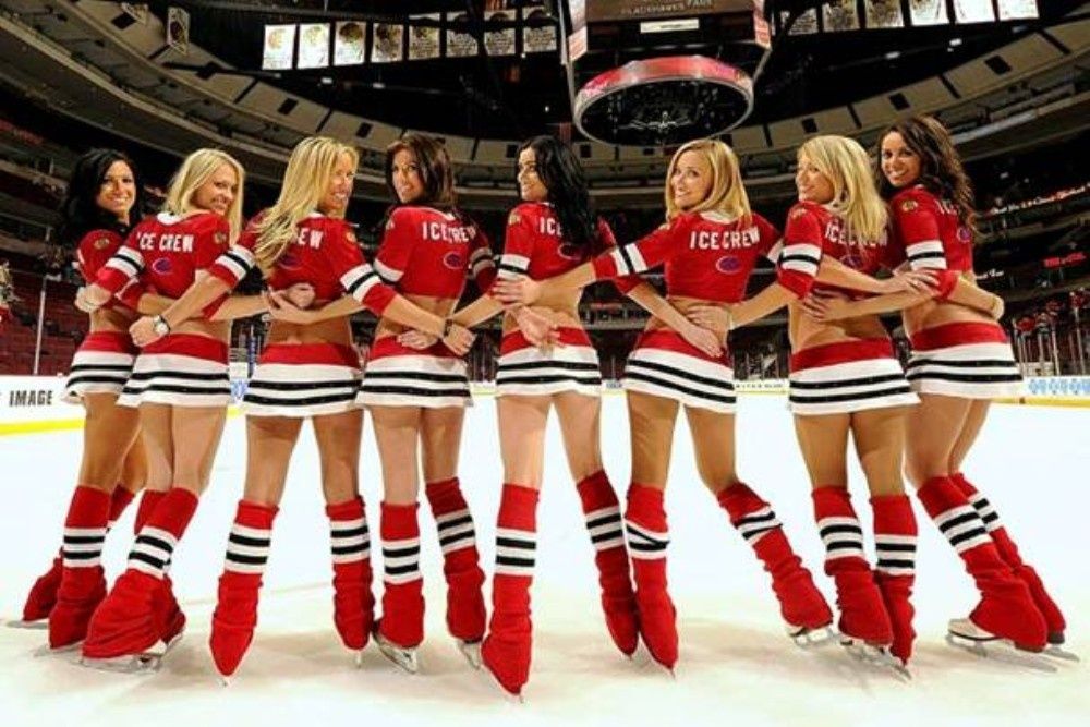 Hot Sports Babes Ice Hockey Ice Hockey Girls Ice Girls Professional Cheerleaders Football