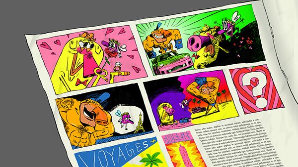 Hubert And Takako Character Design On Behance Character Design