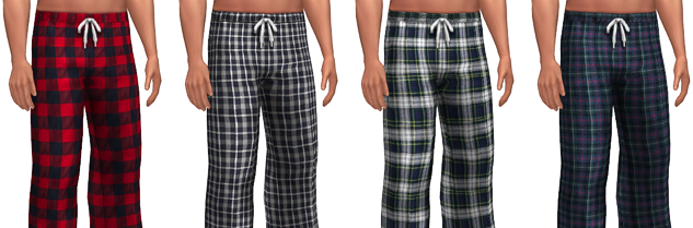 Maxis Match Cc For The Sims 4 Plaid Pajamas Maxis Match Sims 4 Clothing Images And Photos Finder