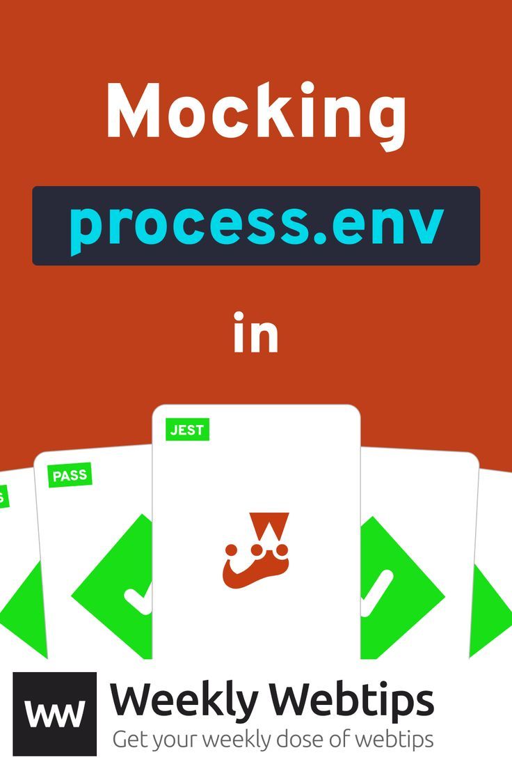 How To Mock Process Env In Jest Artofit