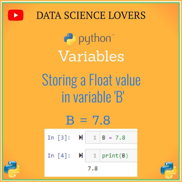 Python Variables Data Science Science Lover Science