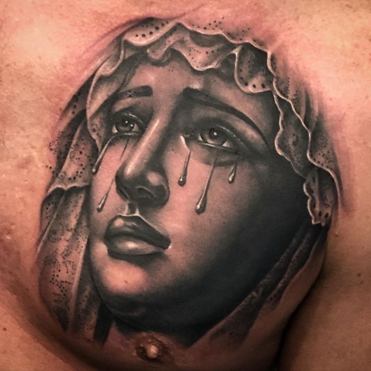 Pin By Maykol Rojas On Cosas Que Comprar Mother Mary Tattoos Maria Tattoo Chicano Style Tattoo