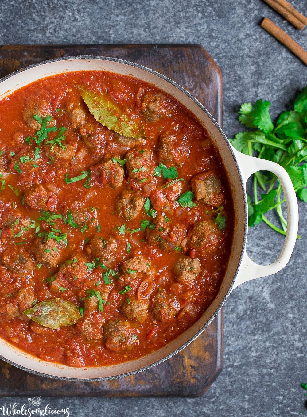 Moroccan Meatballs Paleo Wholesomelicious Recipe Delicious