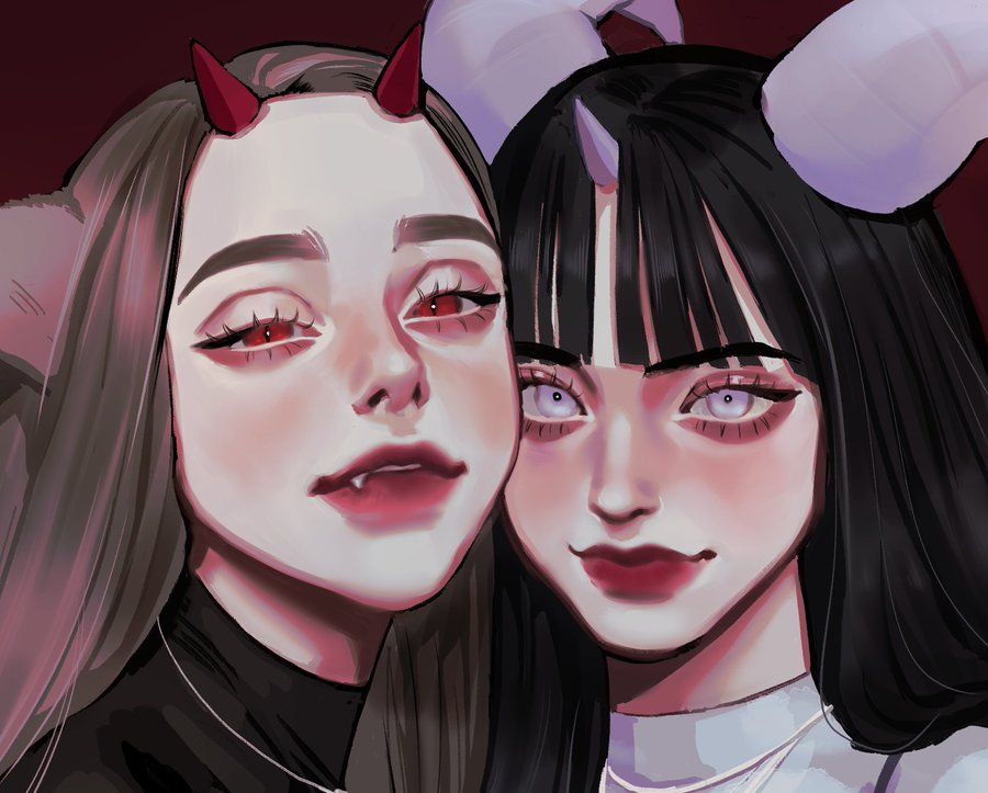 윤슬 On Twitter Girls Cartoon Art Digital Art Girl Character Art