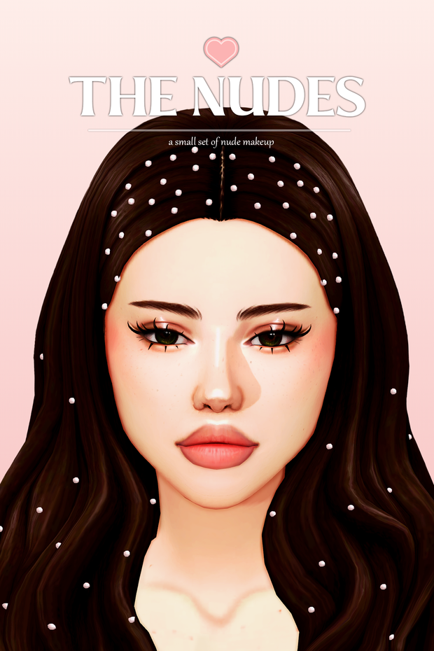 🌷 The Nudes 🌷 A Small Set Of Nude Makeup Lady Simmer On Patreon 70 Makeup Sims 4 Cc Makeup