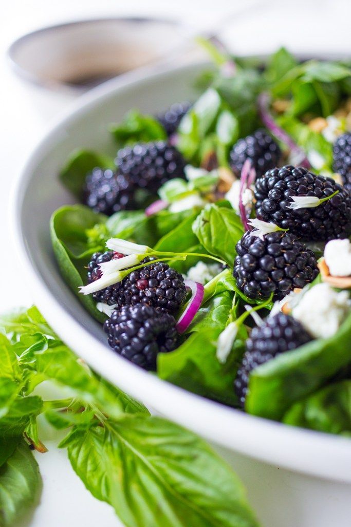 Blackberry Salad with Arugula and Basil | Recipe | Delicious salads ... Blackberry Salad with Arugula and Basil | Recipe | Delicious salads ...