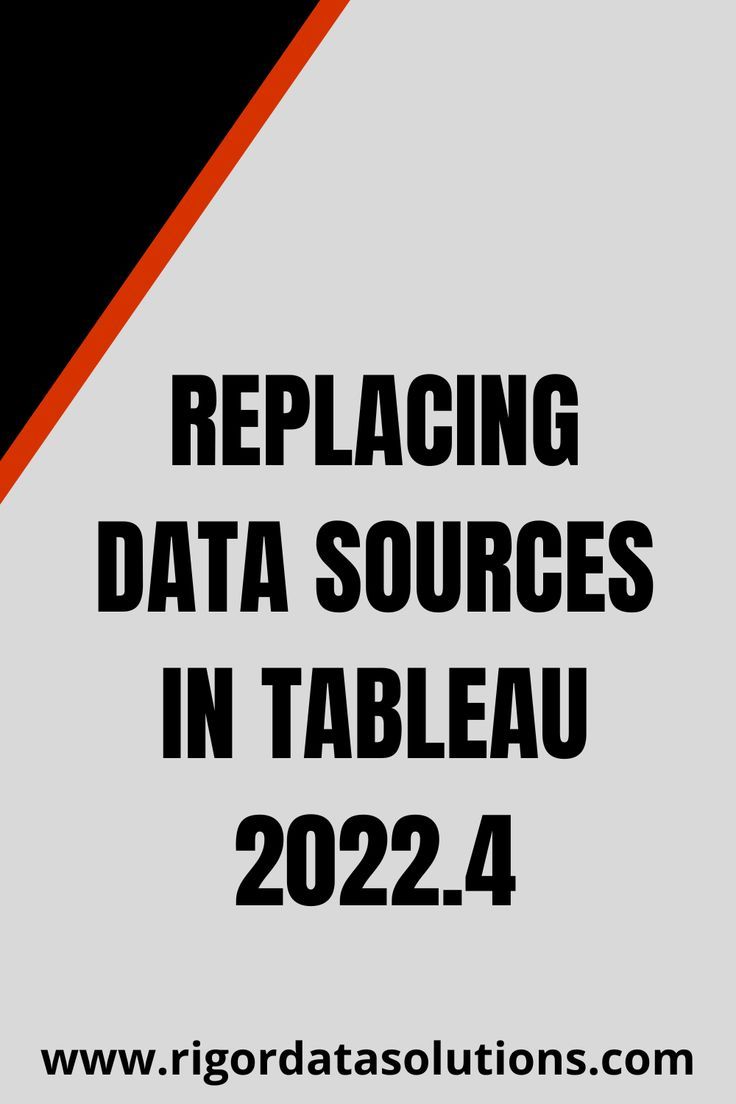 Selective Replacing Of Data Sources In Tableau 20224 Data Workbook Sourcing