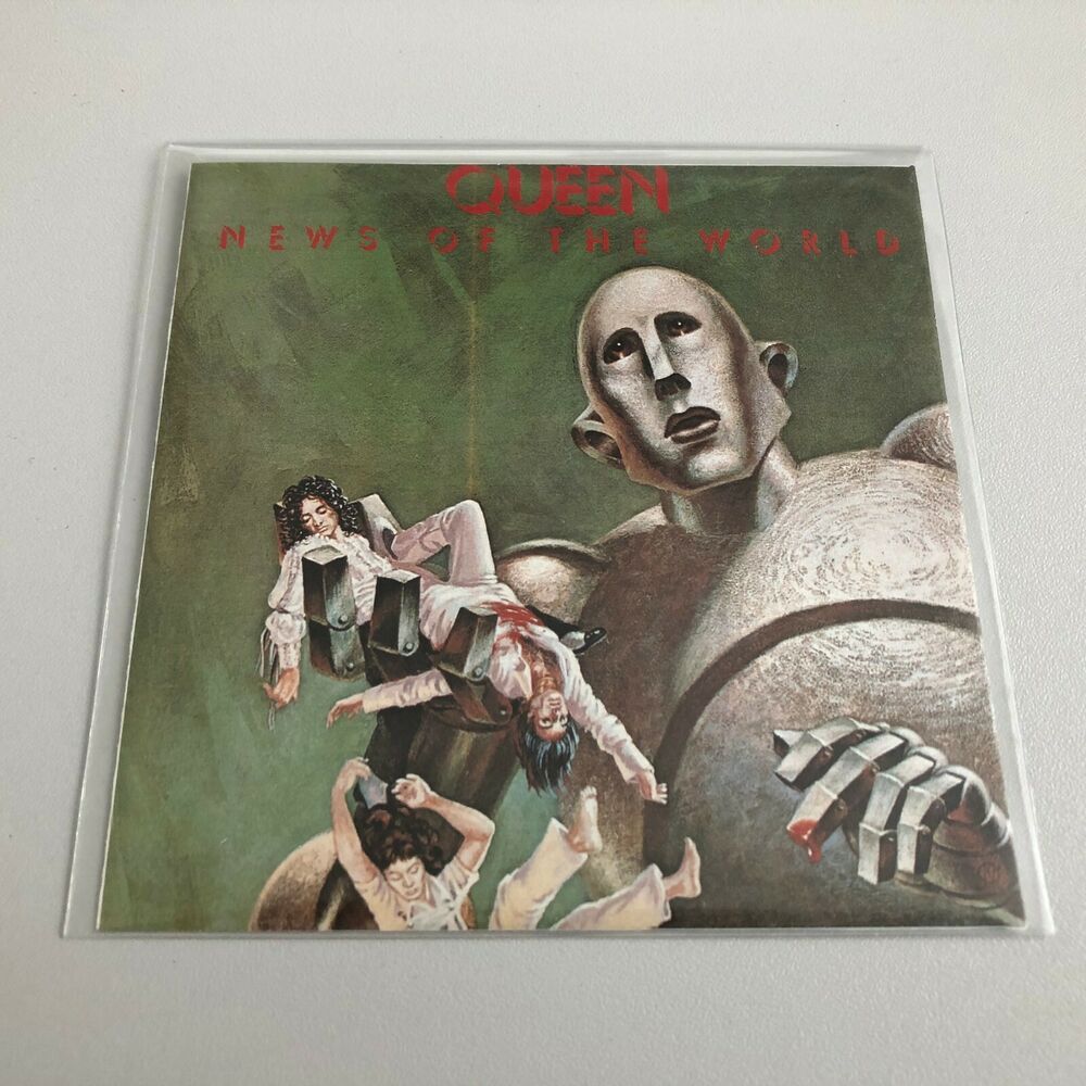 Queen News Of The World Uk Cdr Album Promo 40th Anniversary