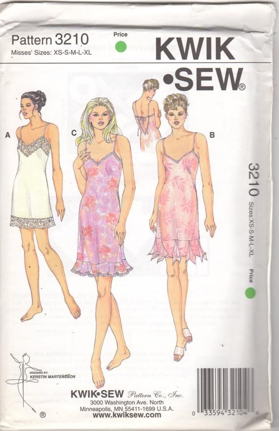 Vintage Dress Sewing Patterns Nightgown Pattern Womens Sewing