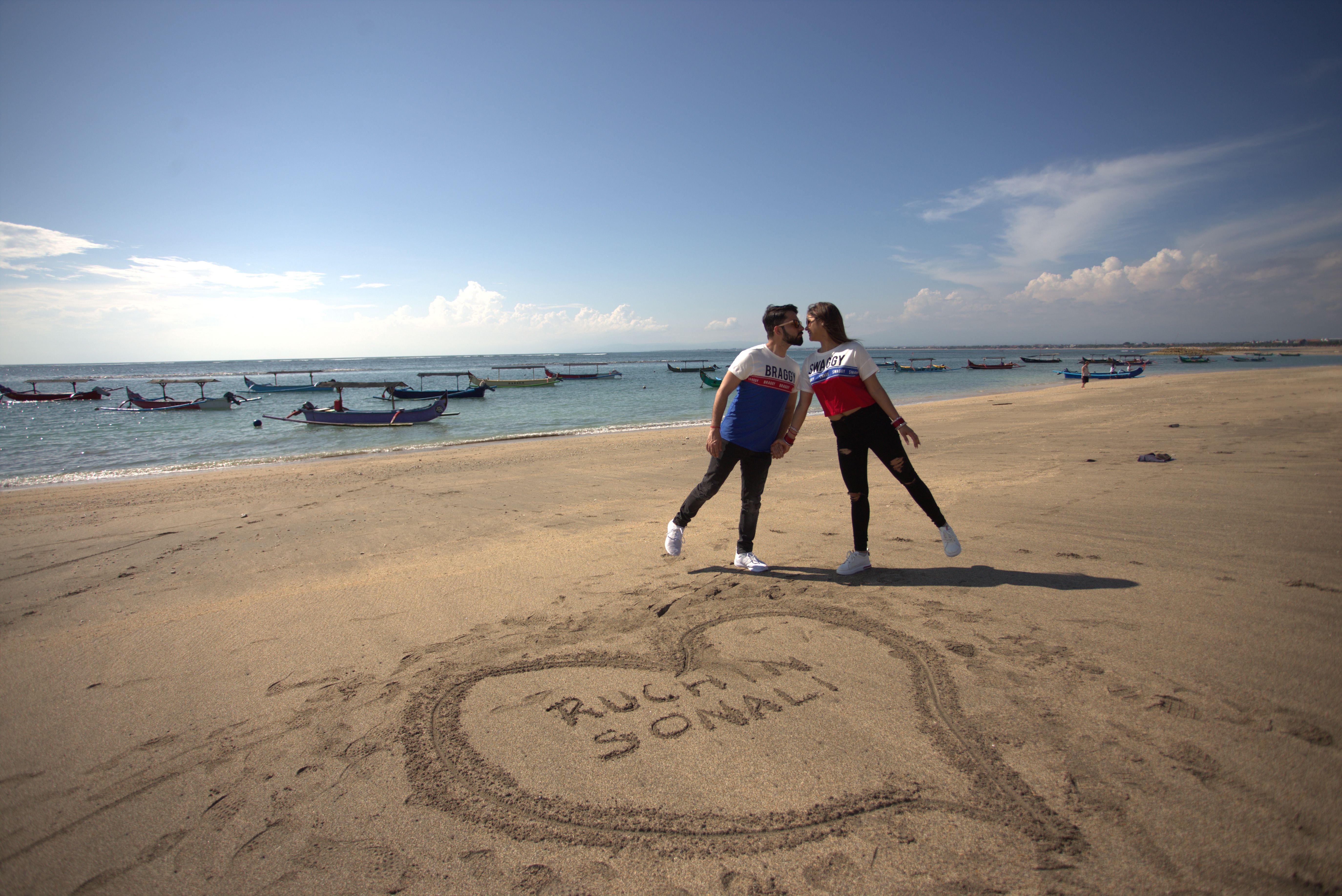 Vsnapu Photoshoot In Bali Couple Beach Pictures Couple Beach Photoshoot