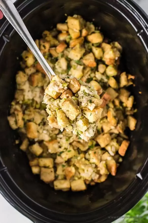 Crockpot Stuffing Recipe Is So Simple To Make And Will Be Everyones