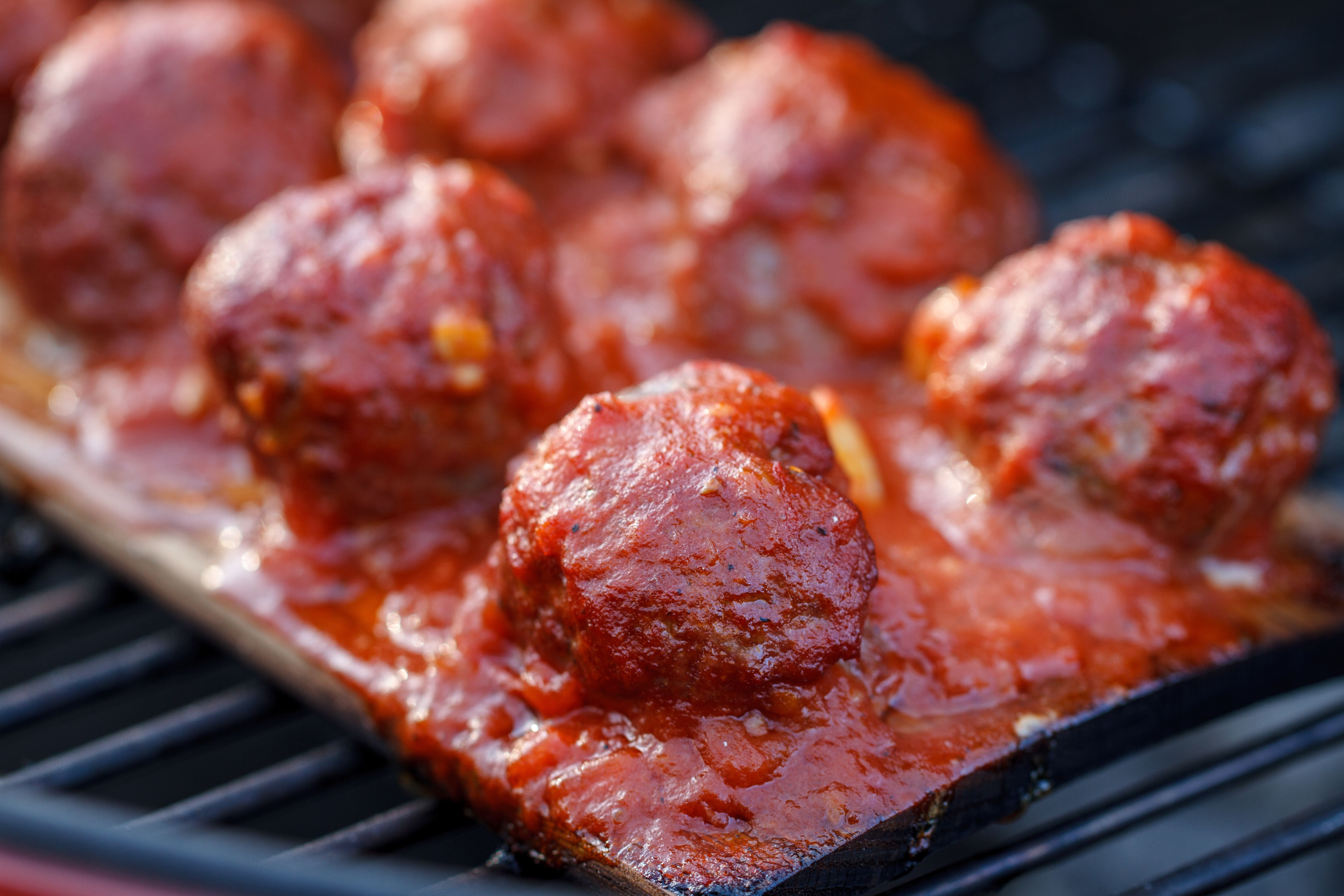 A New Way To Do Meatballs Cedar Planked Meatballs Grilling