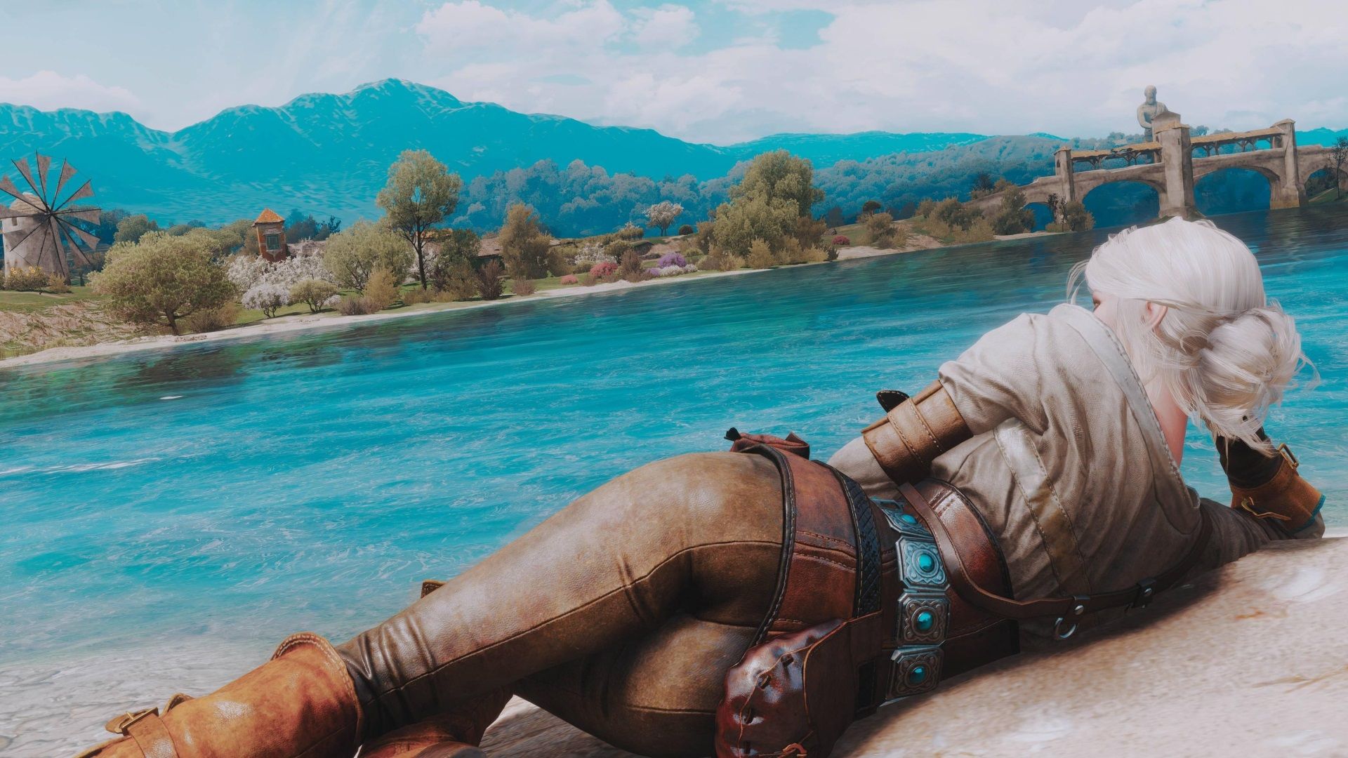 1920x1080 Ciri Wallpaper Download Free For Pc Hd The Witcher The Witcher Wild Hunt The Witcher 3