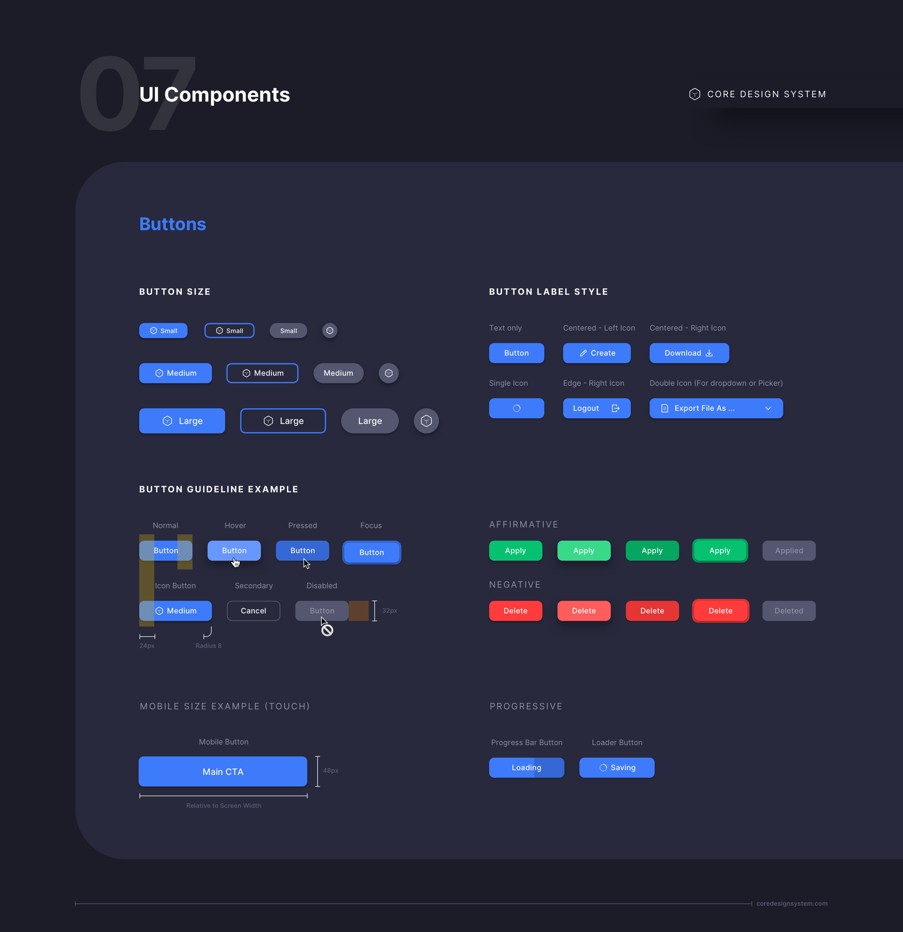 Design System Ui Components Software Ui Design