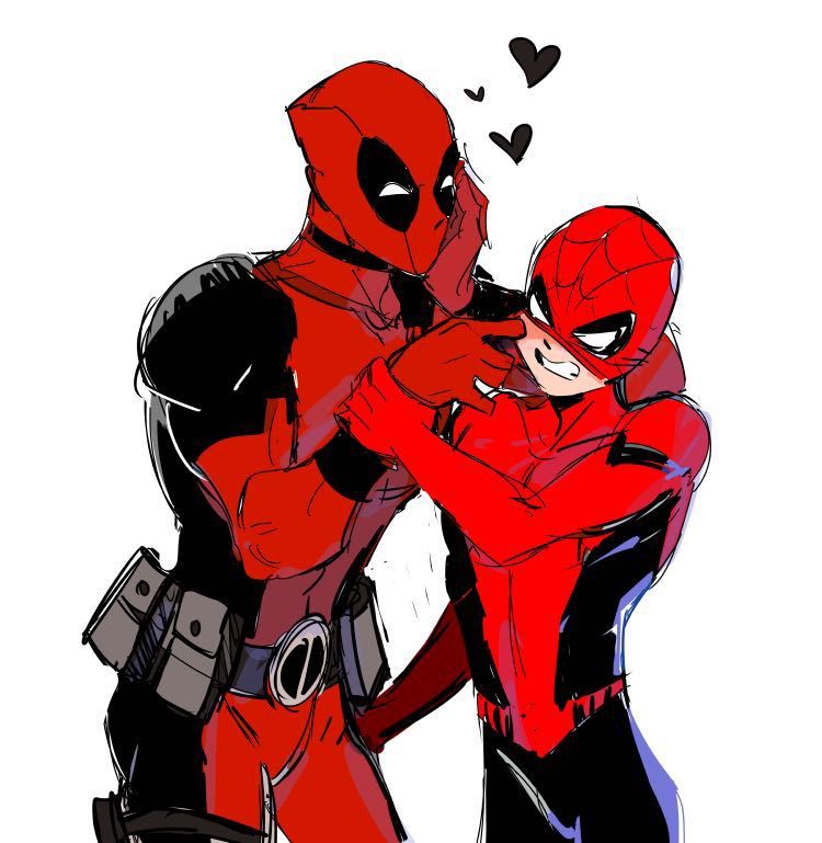 Deadpool X Spiderman Yaoi Doujinshi