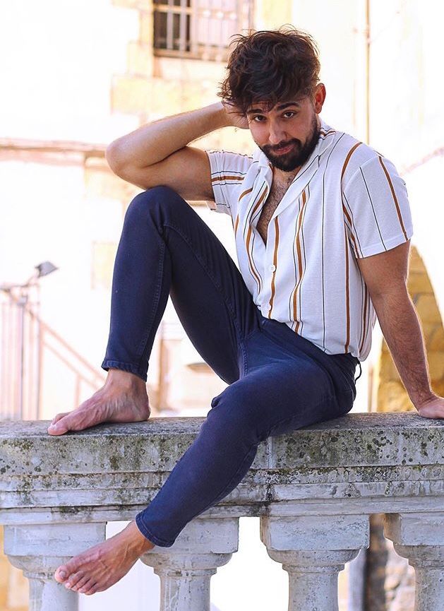 Pin By Fred Flinstone On Bare Feet Long Pants Suits Slacks Jeans