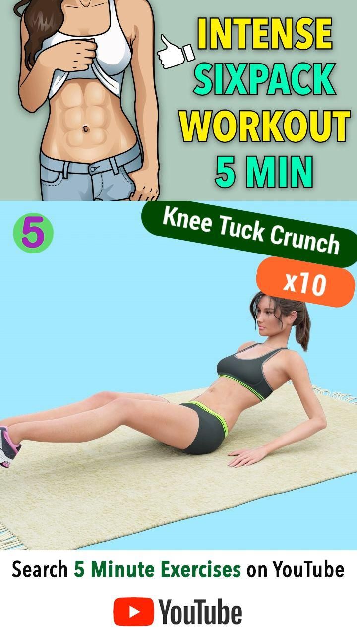 5 Minute Intense Sixpack Workout At Home Abs Workout Artofit