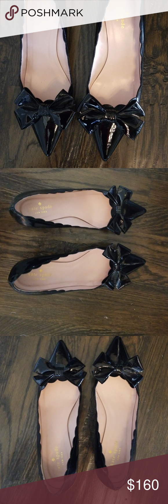 Kate Spade Maxine Black Patent Kitten Heel Kitten Heels Kate Spade Kate Spade Shoes
